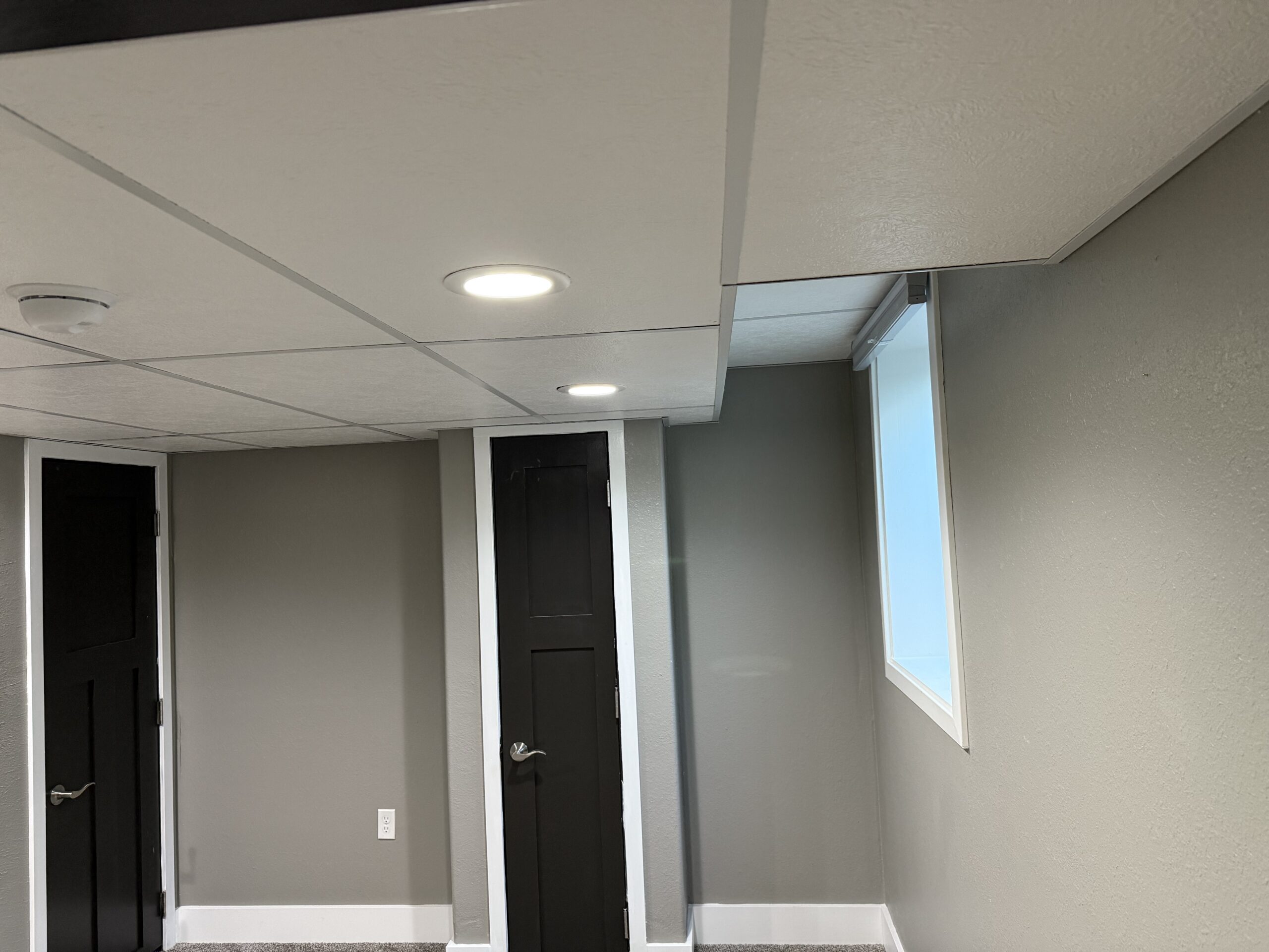 Drop Ceiling Installation with Recessed Lights in Sioux Falls - All ...
