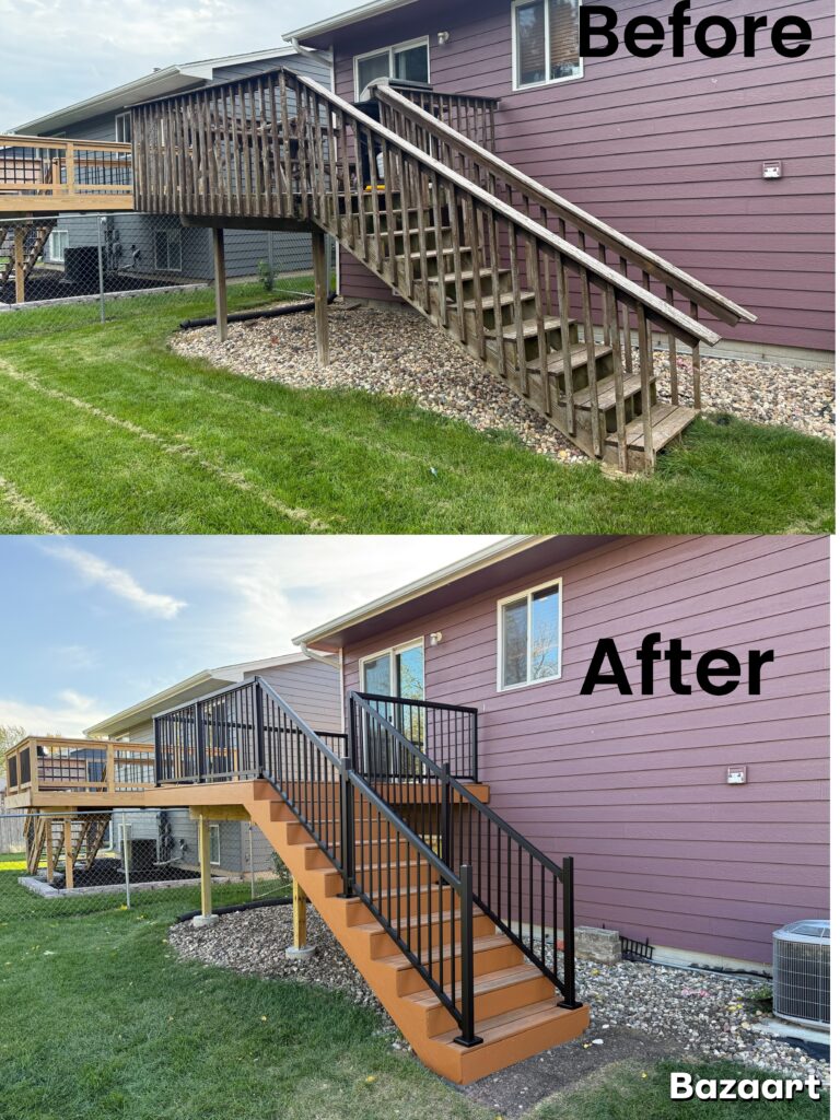 Deck Replacement with Composite Decking in Sioux Falls - All Things ...
